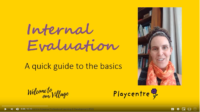 Internal Evaluation | Playcentre.org.nz