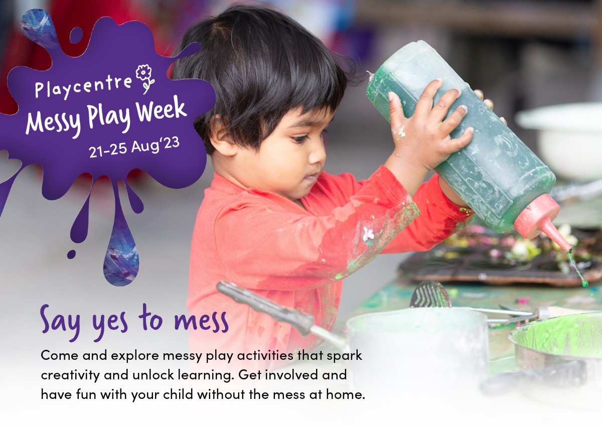 Playcentre Messy Play | Playcentre
